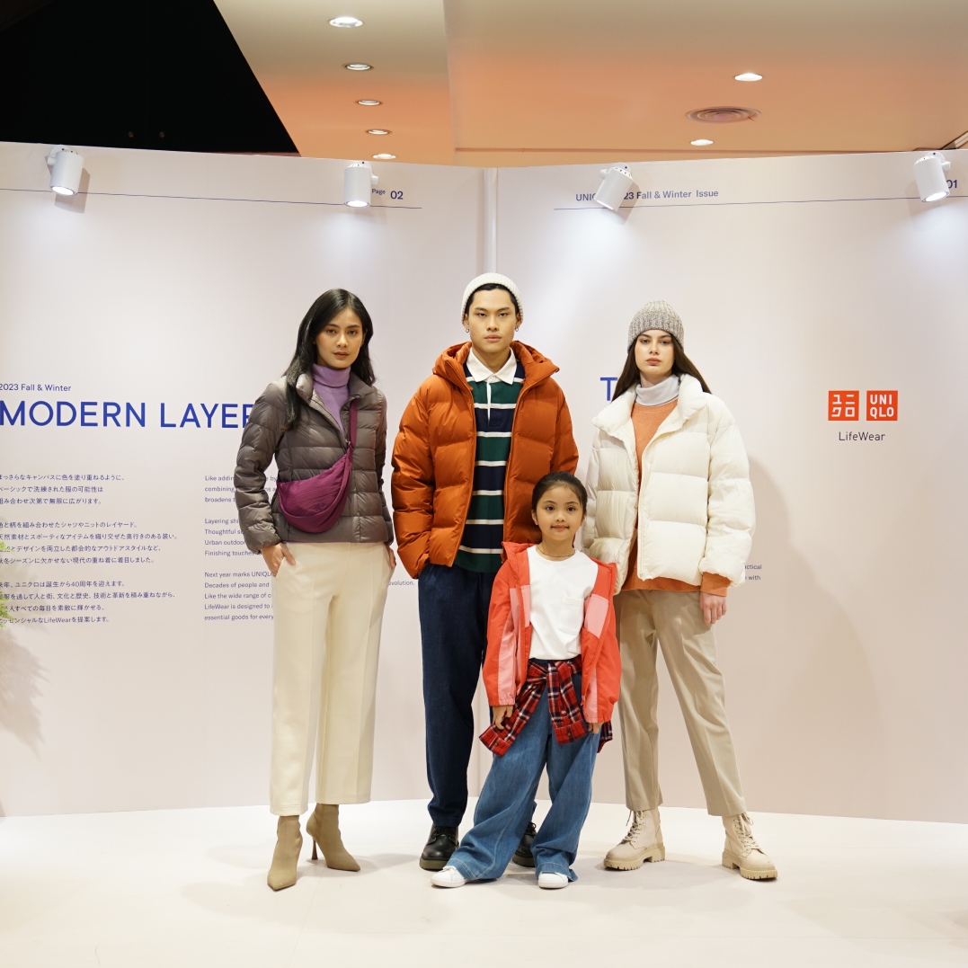 Instalasi “Modern Layering” UNIQLO: Inspirasi Tampil Chic di Akhir ...